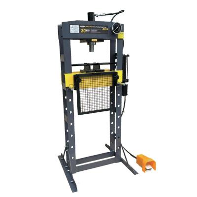 China 20-Ton Frame Welded Shop  Press Bearing Press-Fit, 125kg N.W. + Liquid Gauge for sale