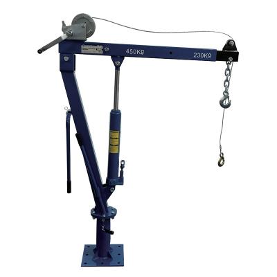 China 360° Stationary Rotating Swivel Boom forAuto Shop Use, 4 Lifting Gears + Hydraulic Pump for sale