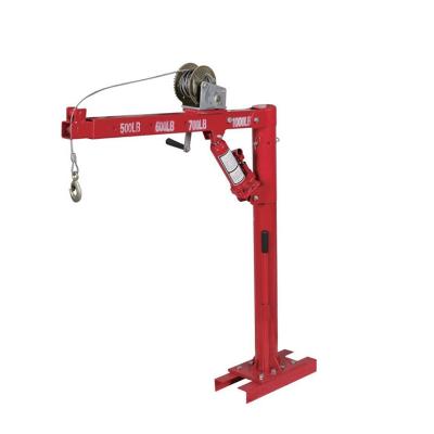 China 1000LB Pick-Up Crane ， Agri/Construction, 4 Gears + Winch + 0-2000mm Boom for sale