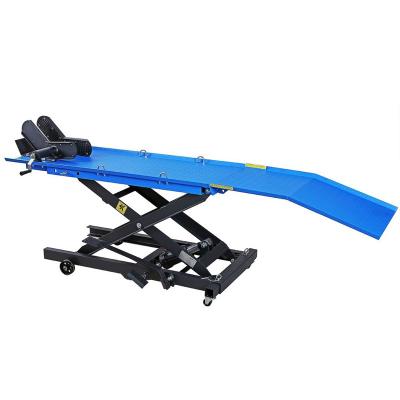 China 1000LB Motorcycle Lift : Hydraulic-Air, 450kg Capacity for Repair/Modification/Racing for sale