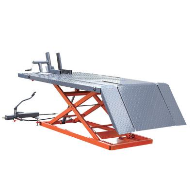 China 1500LB Moto Lift: 680kg Capacity, Expandable Side Plates for Repair/4S/Modification for sale
