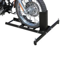 China 1500LB Moto Wheel Chock: Tilting Auto-Secure, Adjustable for Transport/Storage/Rental for sale