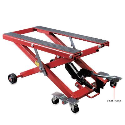 China 1100LB Moto ATV Lift: Hydraulic, 40CM Lift, 67x35cm Platform for Garage/Shop/Camp for sale