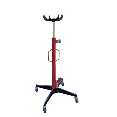 China 0.5T Hydraulic Transmission Jack Compact 1100-1900mm Foot Pedal + Adaptor For Gearbox / Motor Repair for sale