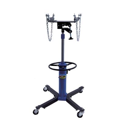 China 0.5T 820-1768mm Transmission Floor Jack Adjustable Platform + Chains For Car / SUV Repair for sale