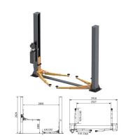China YD07-006 4000kg Two-Post Lift: 1880mm Height, AC/DC, Self-Lock for Car/SUV/Truck Repair for sale