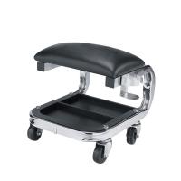China Roller Seat: Cup Holder, Chrome Frame, 7cm Foam, 4 Casters for Vehicle/Equipment Repair for sale