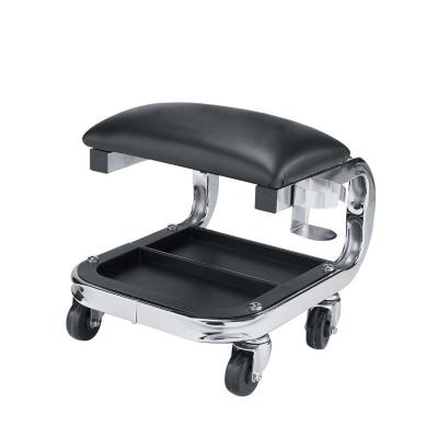 China Roller Seat: Cup Holder, Chrome Frame, 7cm Foam, 4 Casters for Vehicle/Equipment Repair for sale