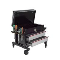China Rolling Mechanic Seat: Flip-Top Tool Box, 2 Drawers, 4 Casters for Vehicle/Equipment Repair for sale