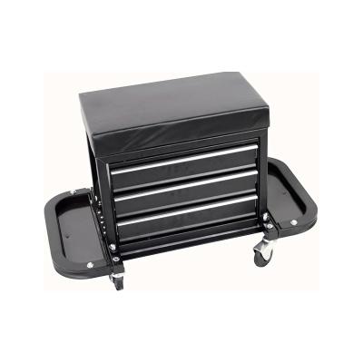 China Mechanic Seat: 350LBS Load, 3 Drawers, 2 Magnetic Trays, 4 Casters for Vehicle/Equipment Repair for sale