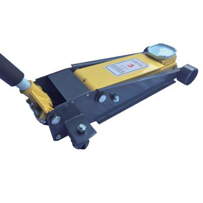 China 3Ton Hydraulic Jack: Roller-Cam Plunger, Double-Sealed for Trucks/SUVs/Engineering for sale