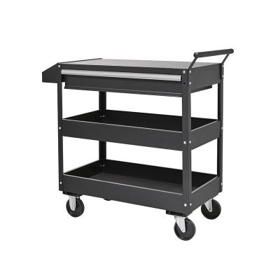 China Workshop Trolley: Multi-Layer, 77kg Load, Screw Holder for Factory/4S Shop/Repair for sale