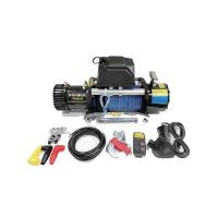 China 12V Winch: 13000LBS Pull, 26m Synthetic Rope for 4×4/Construction/Mine for sale