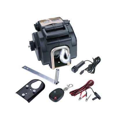 China 12V Boat Winch: 3500LBS Pull, 36Ft Cable for Vessel Hauling/Anchoring/Dock for sale