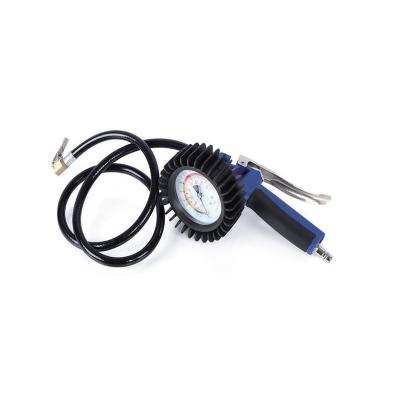 China Tire Gauge w/Inflation Gun: 0-15bar, Accurate for Cars/Motorcycles/Bicycles for sale