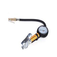 China Tire Gauge w/Inflation Gun: 0-15bar, Short Hose for Cars/Motorcycles/Bicycles for sale