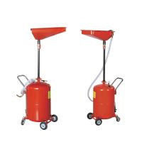 China 65L Mobile Oil Drain 30-60cm Height 360° Rotation For Garages / Agriculture for sale