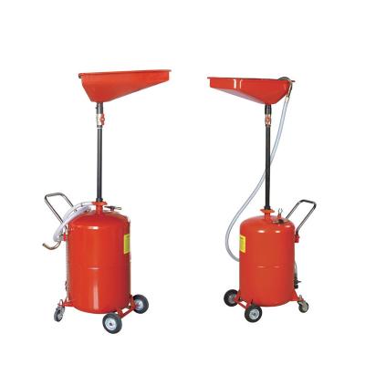 China 65L Mobile Oil Drain 30-60cm Height 360° Rotation For Garages / Agriculture for sale