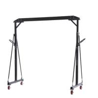 China YD48-001 1Ton Adjustable Gantry Crane: 2.4-3.6m Ht, Wheels, for Shops/Warehouses/Sites for sale