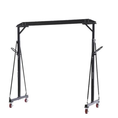 China YD48-001 1Ton Adjustable Gantry Crane: 2.4-3.6m Ht, Wheels, for Shops/Warehouses/Sites for sale