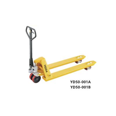China YD50 Series Manual Forklifts: 2500-3000kg, 75-198mm Ht, for Warehouses/Shops/Workshops for sale