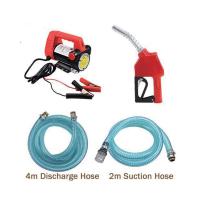 China 2V/24V DC Diesel Pump:50L/min,IP55,Auto Nozzle,PVC Hoses,for Farms/Sites/Fleets for sale