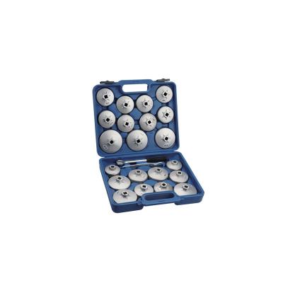 China 23-PCS Cap Type Oil Filter Wrench Set Aluminium Alloy For Auto Repair/DIY Versatile Durable for sale