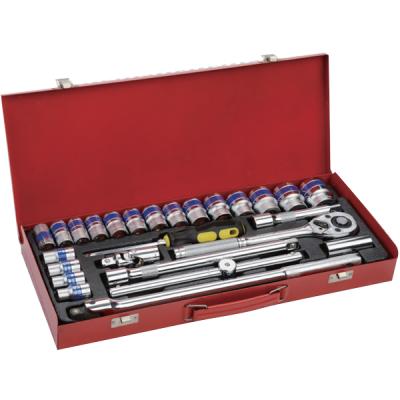 China 26-Piece Socket Wrench Set: Chrome Vanadium, for Auto & Home Repairs for sale