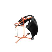 China Adjustable Bumper Stand 180° Pivot For Auto Body Prep Spraying for sale