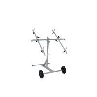 China New Rotating Panel Stand YD81-014: 180° Rotation, 8in Wheels, for Car Panel Prep/Spraying for sale