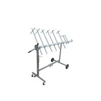China Rotating Paint Panel Stand YD81-016C: Adjustable, Portable for Auto Prep & Spray for sale