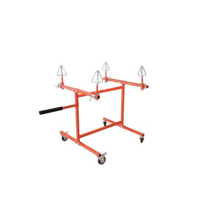 China WheelMaster Paint Stand: Holds 4 Alloy Wheels, Rotatable, Adjustable Height (for Auto Painting/Repair) for sale
