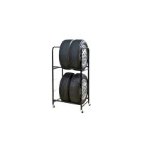 China Movable Dual Tire Rack: Adjustable, Mobile (For Auto Shops/Garages) for sale