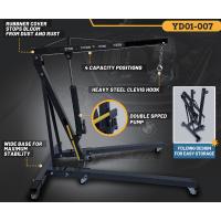 China YD01-007,Workshop 2-Ton Heavy-Duty Shop Crane for Lifting & Transport for sale