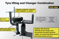China Workshop Tyre Lifting & Changer Combo, Fits 10