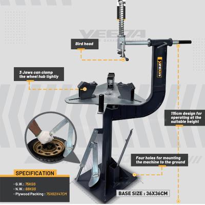 China Workshop Manual Tire Changer, Clamps Tightly, Fits 20