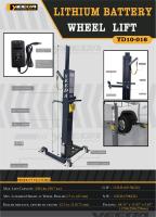 China Workshop Lithium - Battery Wheel Lift, 200Lbs Capacity, Cordless for sale