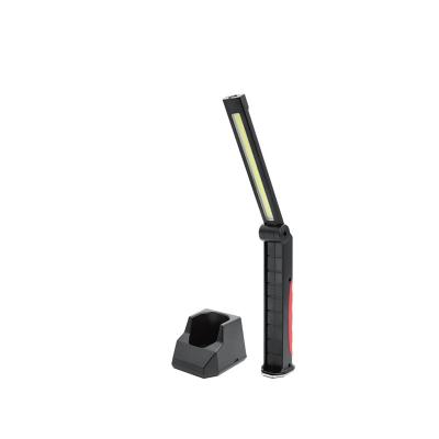 China Foldable Work Light (500LM, Magnetic/Hook) w/ Charging Station – for Auto Repair, Camping, DIY for sale