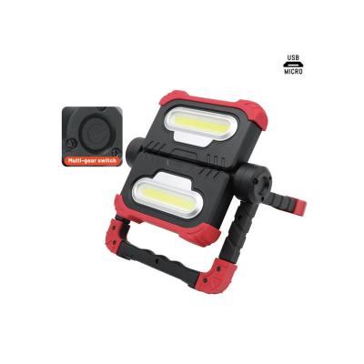 China Foldable Flood Work Light (2000lm, Power Bank) – for Construction, Outdoor Events, Emergencies for sale