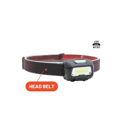 China 350lm Motion Sensor Headlamp (Red Light/Strobe) – for Hiking, Camping, DIY, Emergencies for sale
