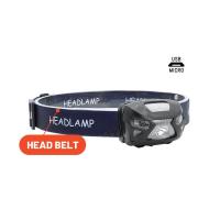 China 230lm Motion Sensor Headlamp (Red LED/Strobe) – for Hiking, Camping, DIY, Emergencies for sale