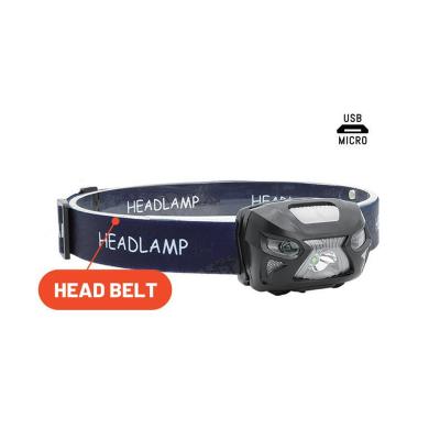 China 230lm Motion Sensor Headlamp (Red LED/Strobe) – for Hiking, Camping, DIY, Emergencies for sale