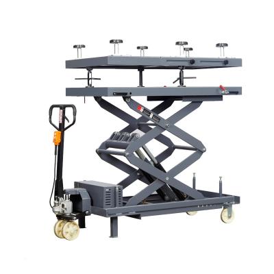 China 1500kg CE EV Battery Lifting Table 2100mm Max Height For Auto Repair Shops EV Battery Maintenance for sale