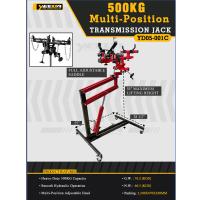 China 500KG Capacity Hydraulic Transmission Jack with Multi-Position Adjustable Head and Full Adjustable Saddle for sale