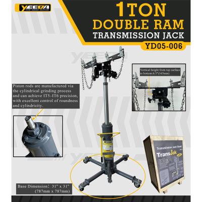 China 1 Ton Double Ram Transmission Jack YD05-006 Hydraulic Garage Lift for sale