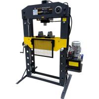China 100 Ton Capacity Electrical Hydraulic Shop Press with 220V 1PH 60HZ Power and 270mm Cylinder Stroke for sale