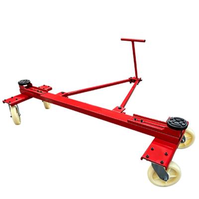 China 3000KG Auto Wheel Dolly with Push-Pull Towing Handle and Adjustable Length for Vehicle Positioning for sale