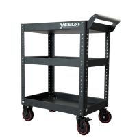 China 260kg Capacity Steel Heavy-Duty Trolley Cart with 5