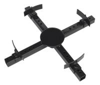 China Adjustable Drain Pan Holder For Vertical Hydraulic Transmission Jacks for sale