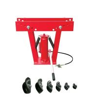 China Manual 6 Dies 12Ton Heavy Duty Hydraulic Pipe Bender for sale